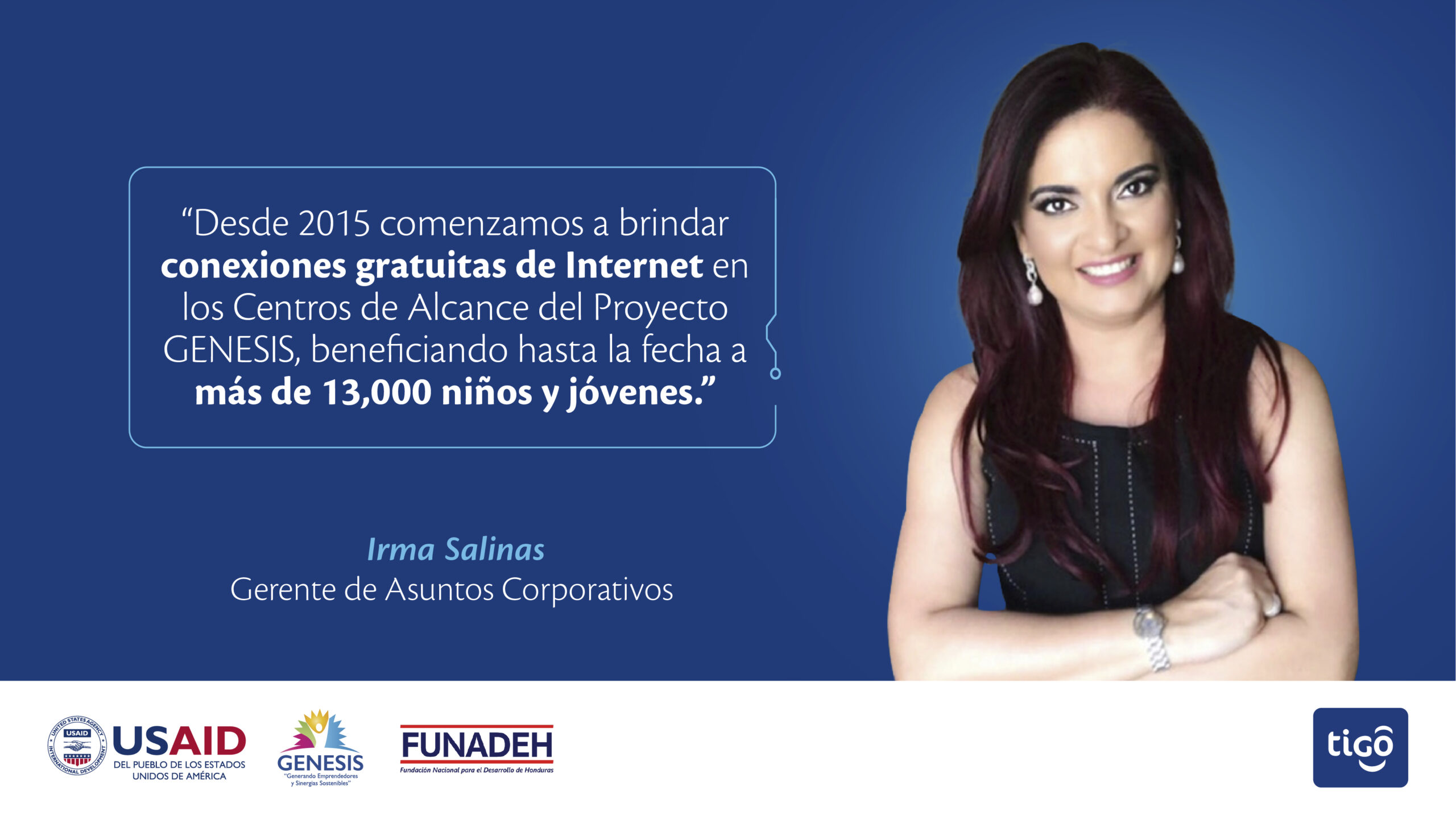 TIGO Y FUNADEH REAFIRMAN SU COMPROMISO FORTALECIENDO LA EDUCACIÓN EN ...